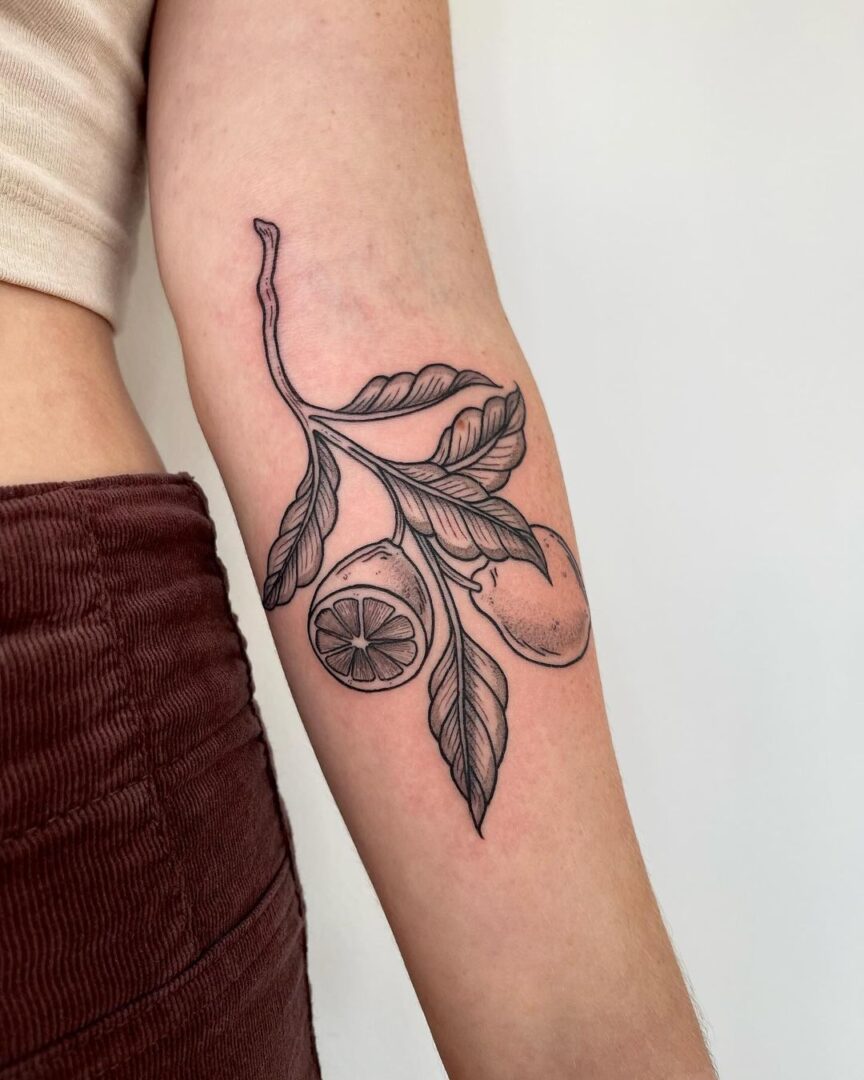 22 Lemon Tattoo Designs To Help You Squeeze The Day