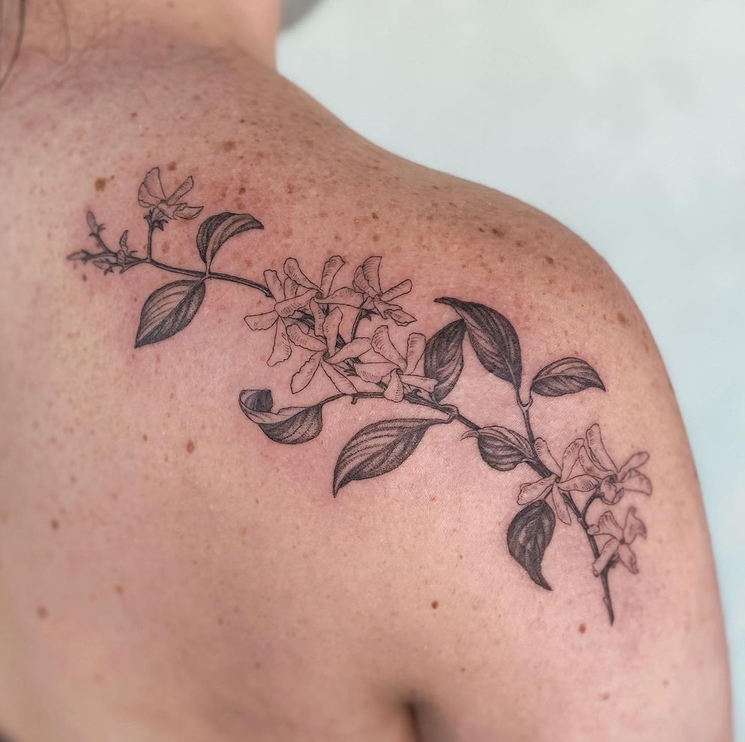22 Incredible Jasmine Tattoo Ideas To Save For Inspiration
