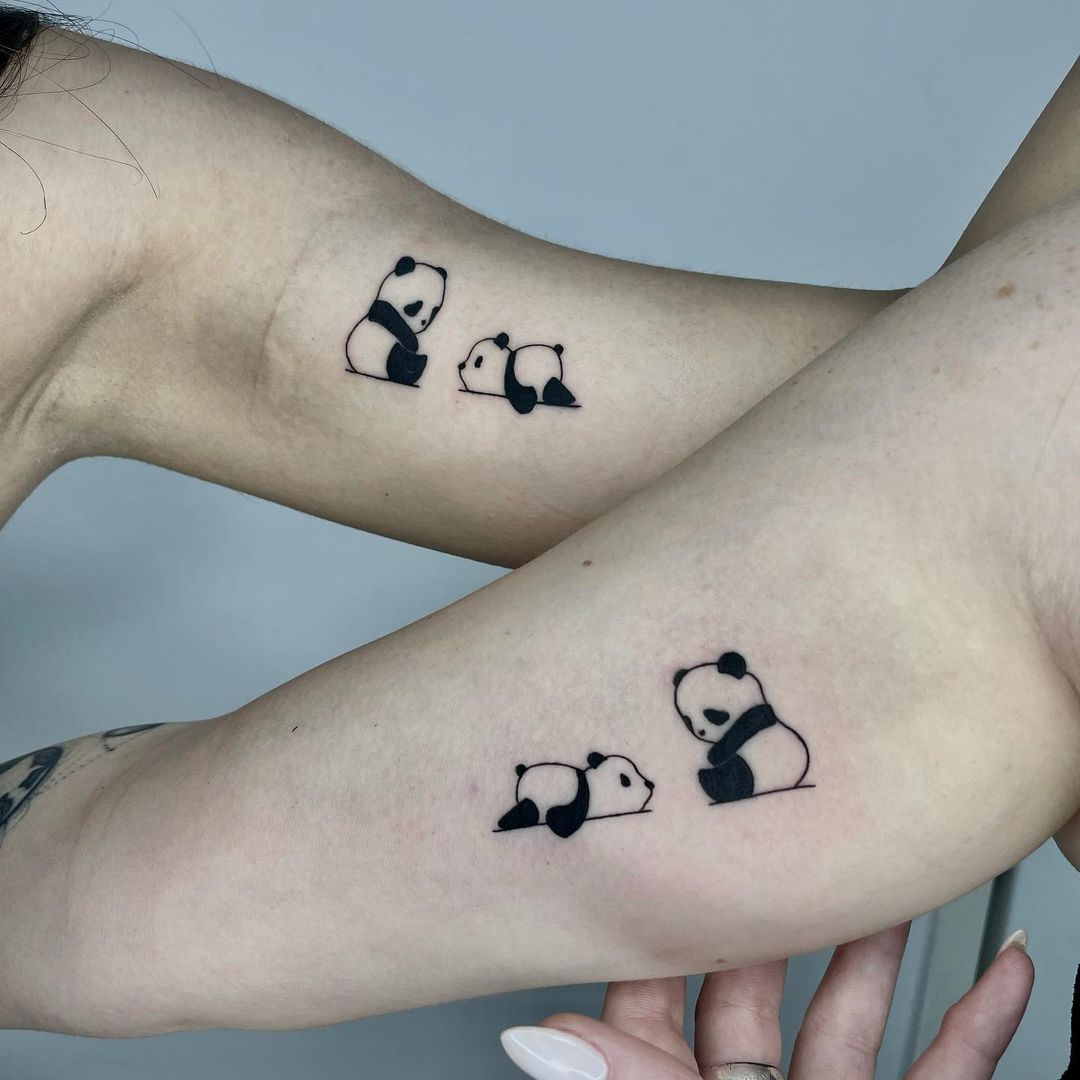 25 Precious Panda Tattoos That Are Almost Too Cute