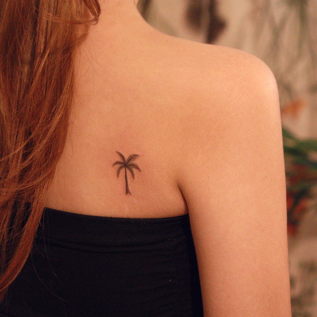 21 Powerful Palm Tree Tattoo Ideas For Lasting Summer Vibes