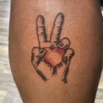20 Peace Sign Tattoo Designs For All The Pacifists