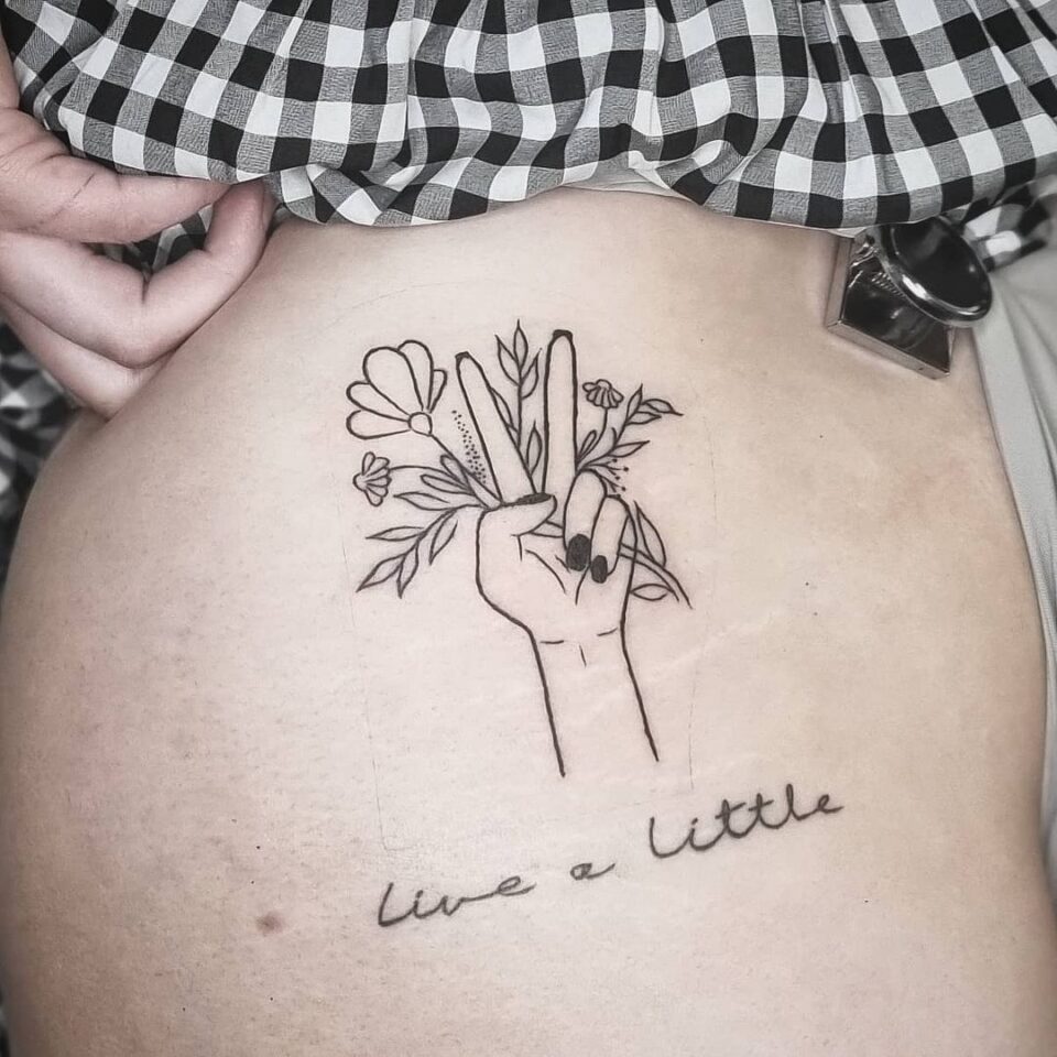 20 Peace Sign Tattoo Designs For All The Pacifists