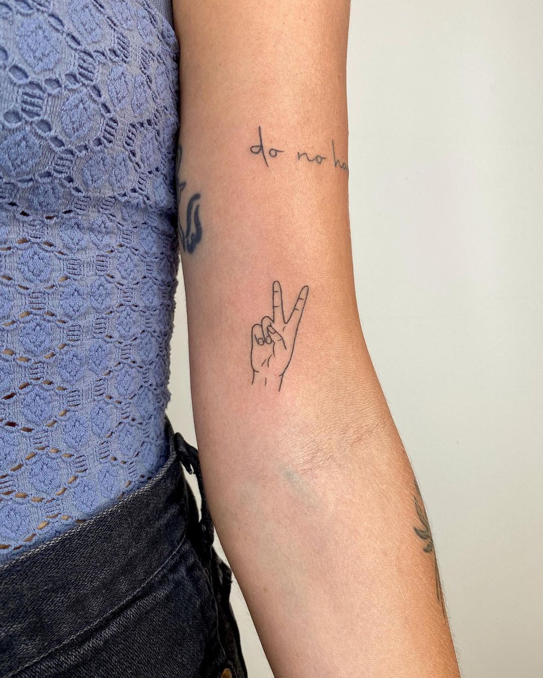 20 Peace Sign Tattoo Designs For All The Pacifists