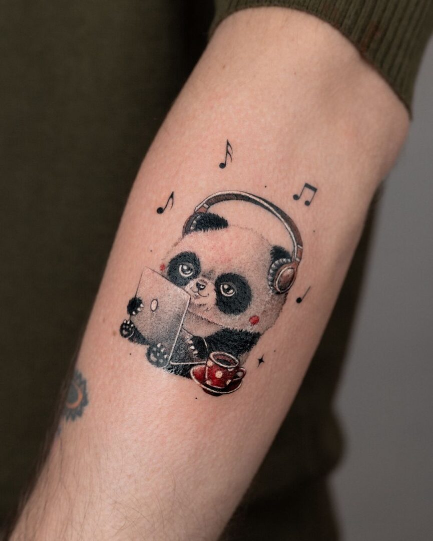 25 Precious Panda Tattoos That Are Almost Too Cute