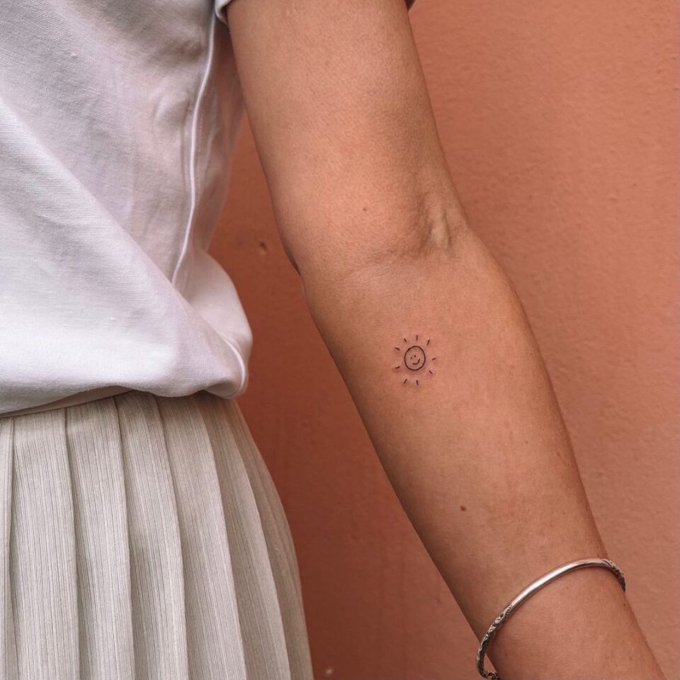 20 Simple Smiley Face Tattoos Guaranteed To Make You Smile