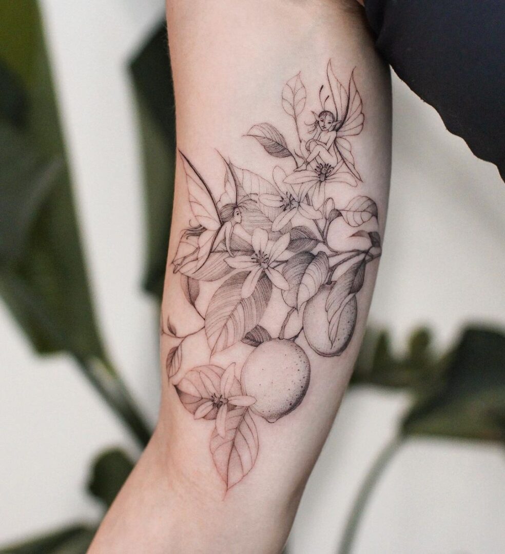 22 Lemon Tattoo Designs To Help You Squeeze The Day