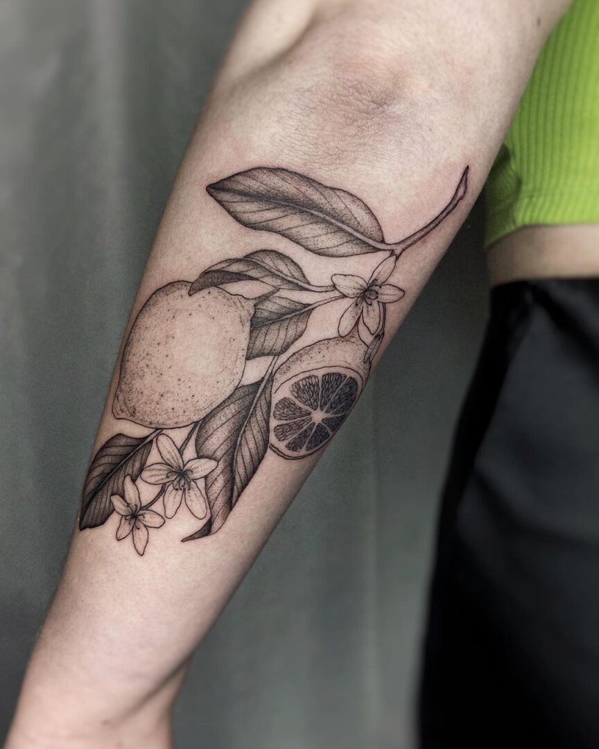 22 Lemon Tattoo Designs To Help You Squeeze The Day
