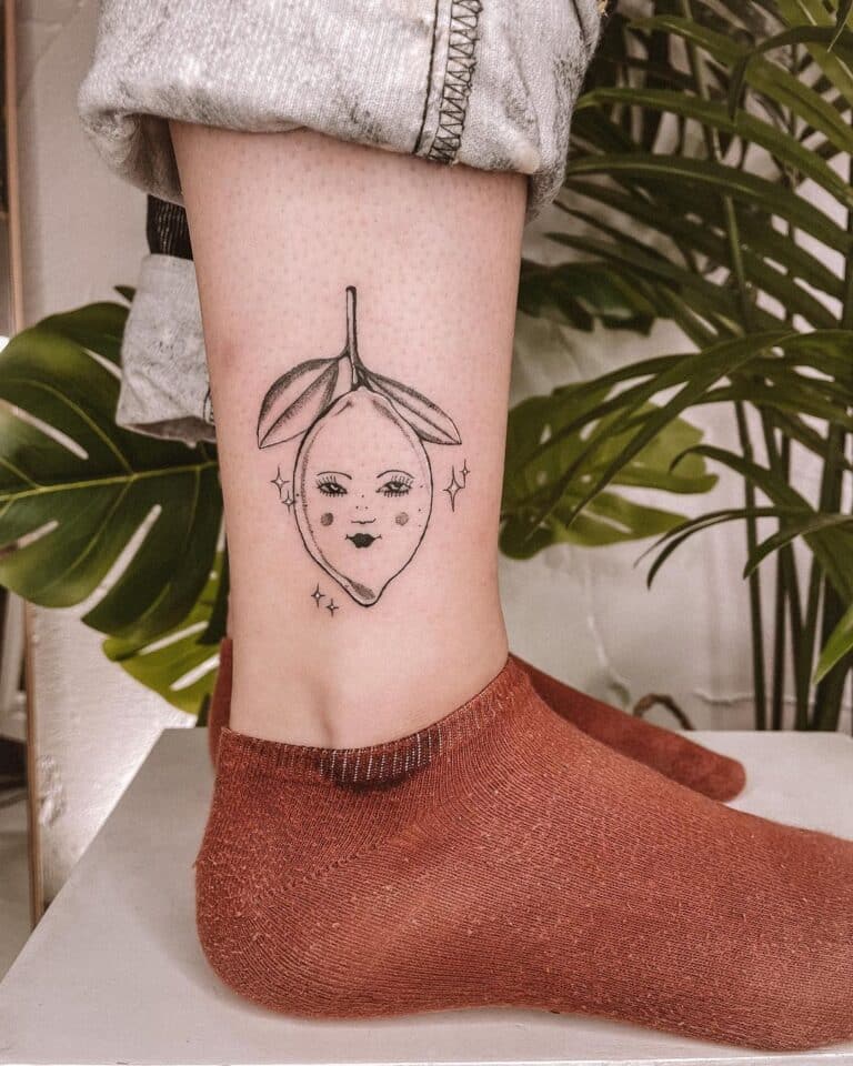 22 Lemon Tattoo Designs To Help You Squeeze The Day