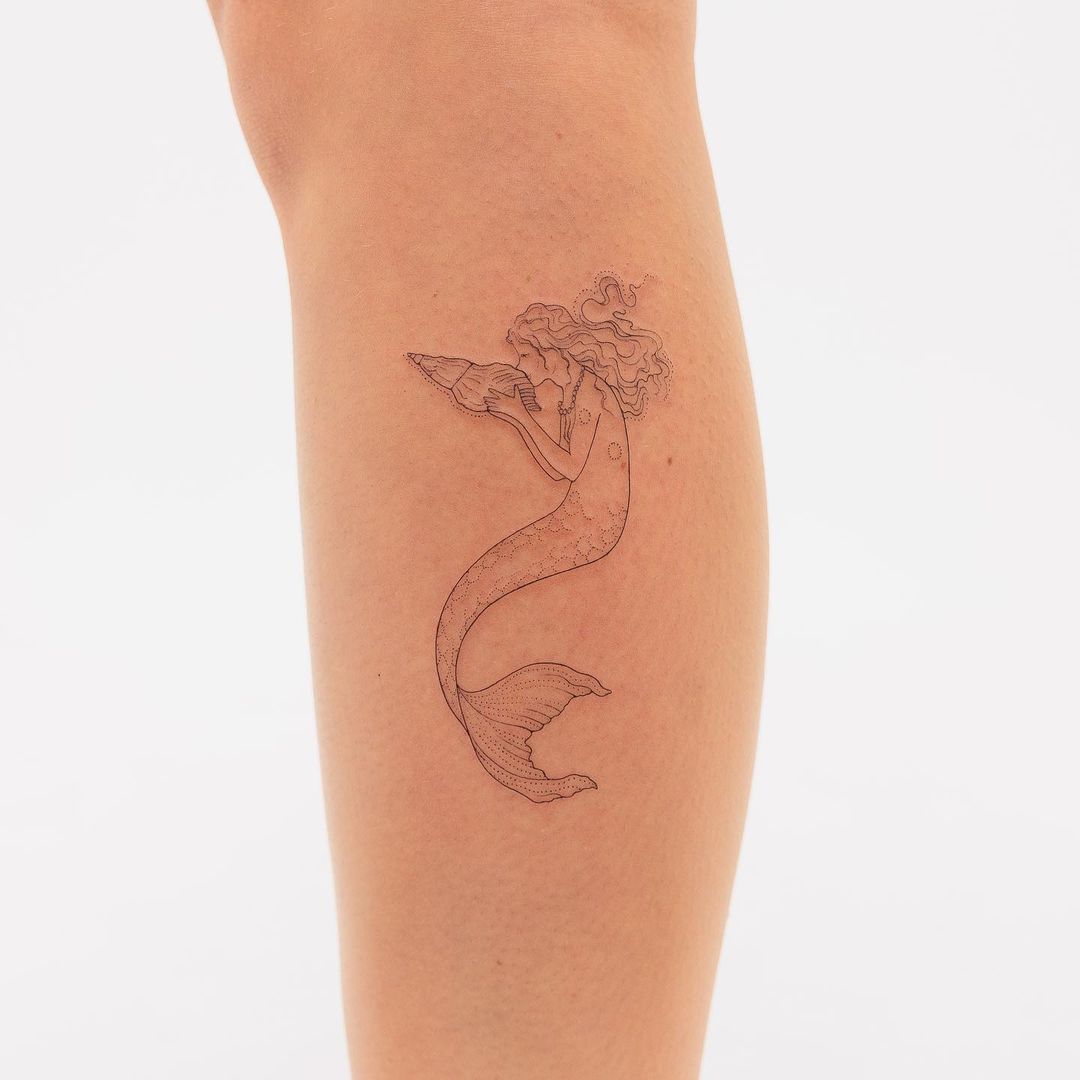 24 Mermaid Tattoos To Make You Dive Into The World Of Ink