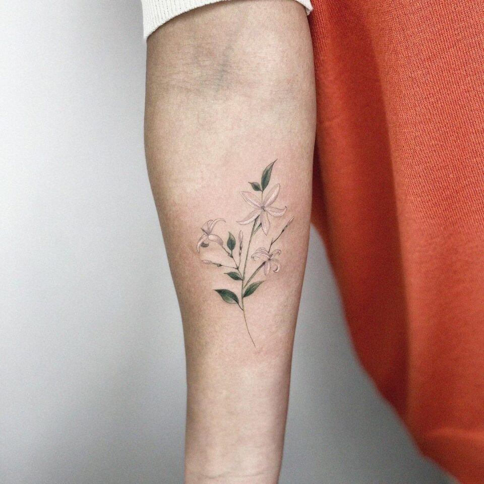 22 Incredible Jasmine Tattoo Ideas To Save For Inspiration