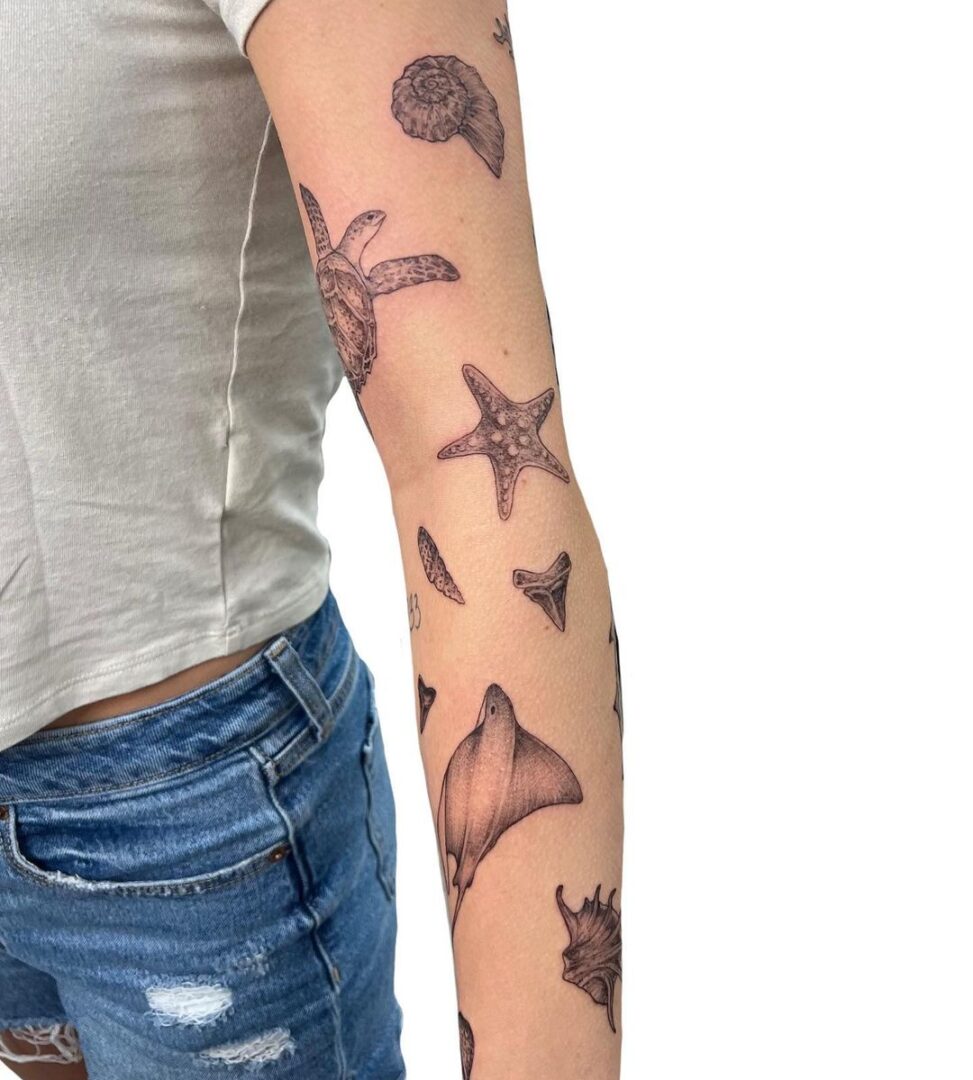 22 Inspiring Ocean Tattoo Ideas For You To Dive In Right Now