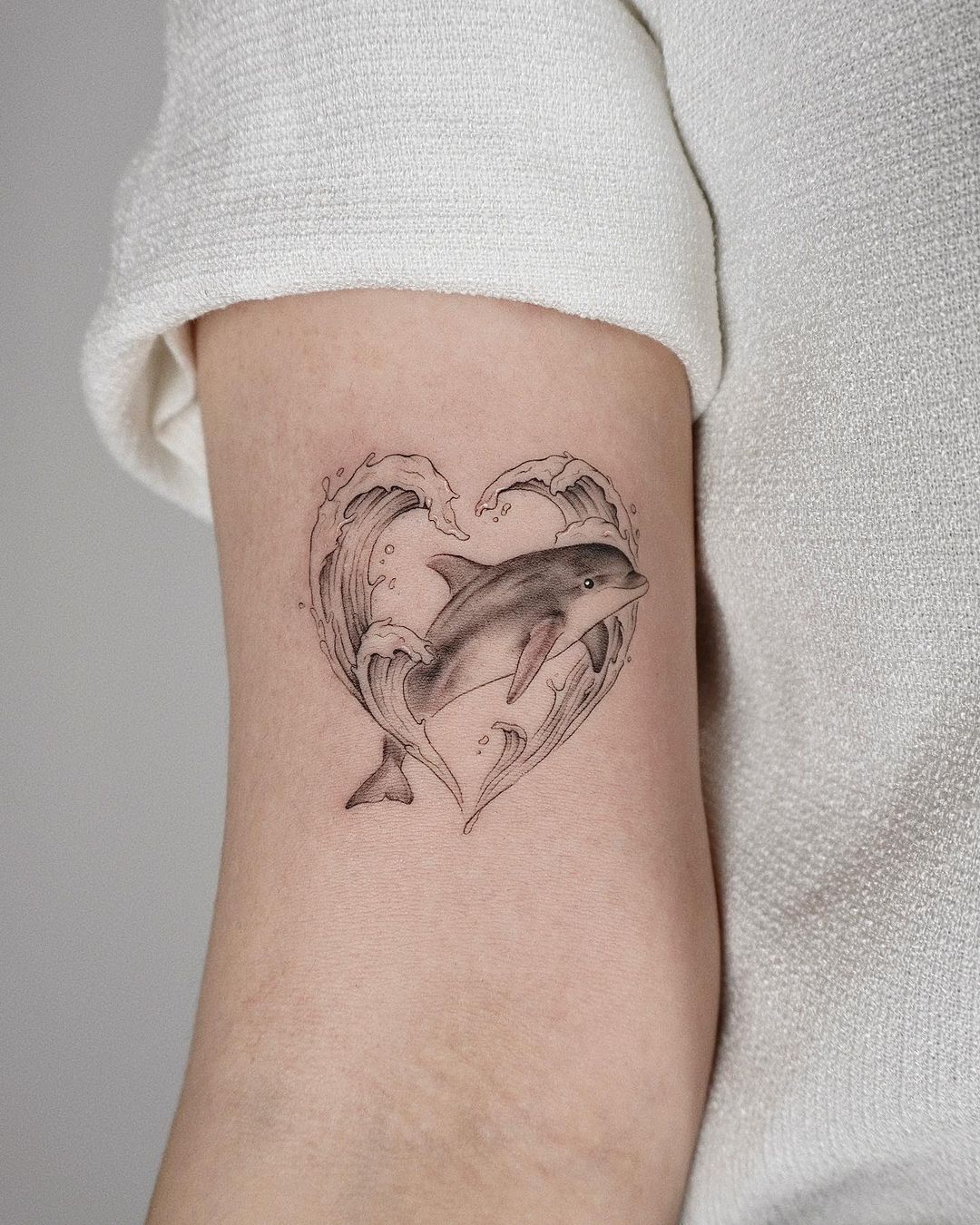 20 Dolphin Tattoo Ideas Playful Like This Animal