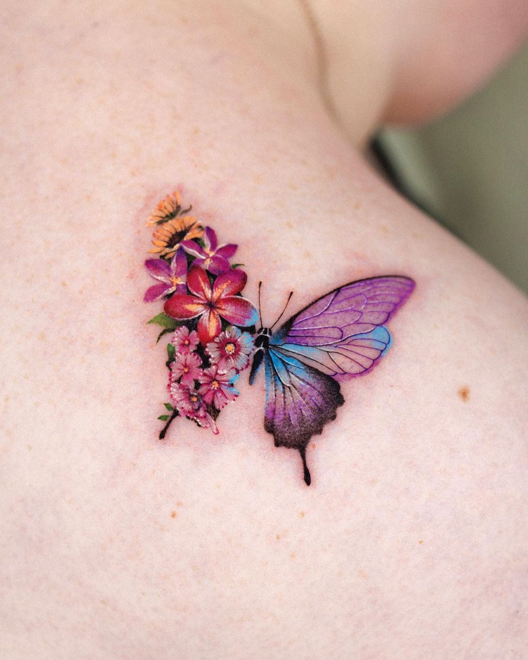 21 Butterfly Tattoo Ideas Perfect For Your Shoulder