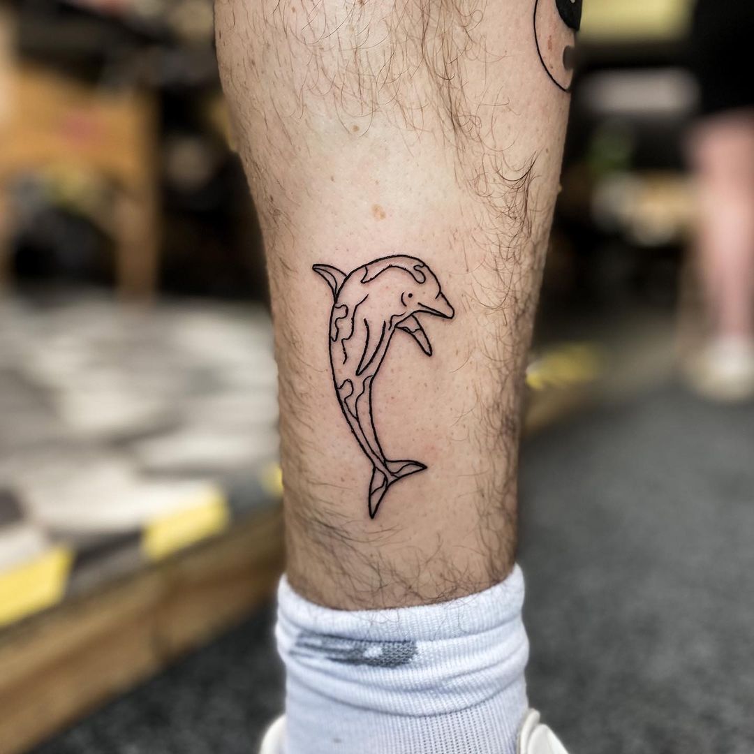 20 Dolphin Tattoo Ideas Playful Like This Animal