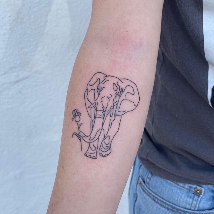 21 Beautiful Elephant Tattoo Ideas To Celebrate This Gentle Animal