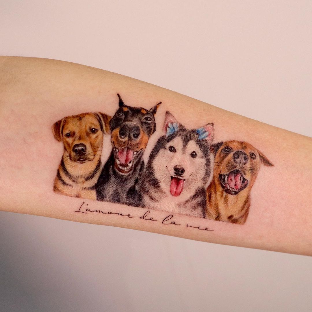 20 Dog Tattoos To Pay Honor To Your Best Furry Friend