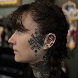 20 Stunning Face Tattoos For Hardcore Tattoo Enthusiasts