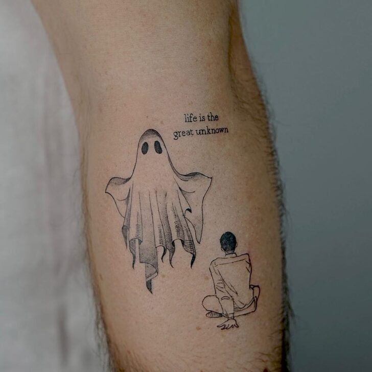 20 Ghost Tattoo Ideas: From Funny To Spooky