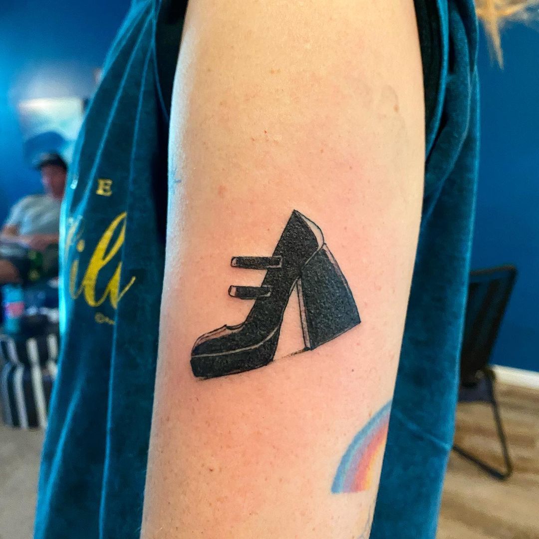 27 Shoe Tattoos For Passionate Shoe Lovers