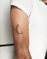 21 Watermelon Tattoo Ideas For A Summery Feel On Your Skin