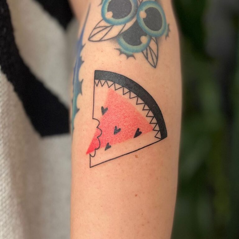 21 Watermelon Tattoo Ideas For A Summery Feel On Your Skin