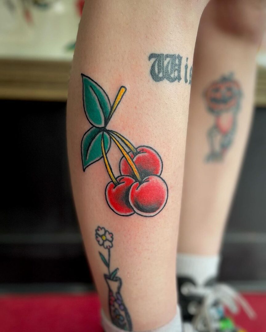 20 Interesting Cherry Tattoo Ideas For A Fruitful Expression