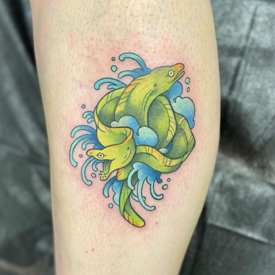 20 Eel Tattoo Ideas As Mysterious As This Creature