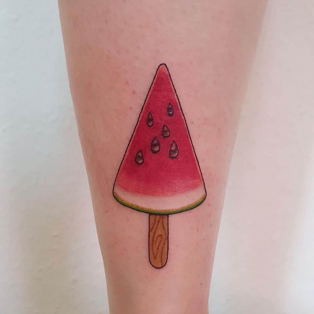 21 Watermelon Tattoo Ideas For A Summery Feel On Your Skin
