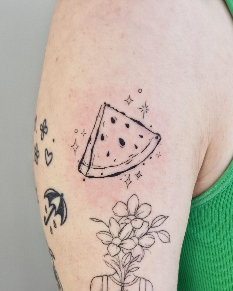 21 Watermelon Tattoo Ideas For A Summery Feel On Your Skin
