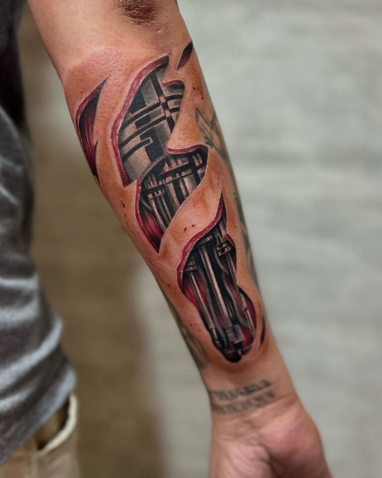 22 Biomechanical Tattoo Designs For The Alien Inside Of You