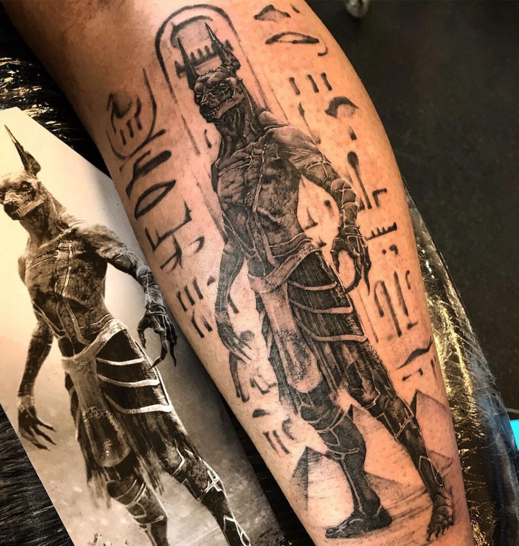 24 Egyptian Tattoo Ideas To Adorn Your Body Forever