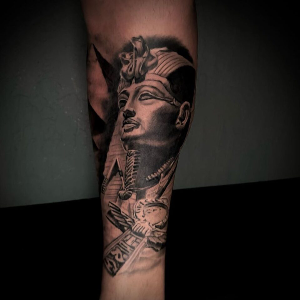 24 Egyptian Tattoo Ideas To Adorn Your Body Forever