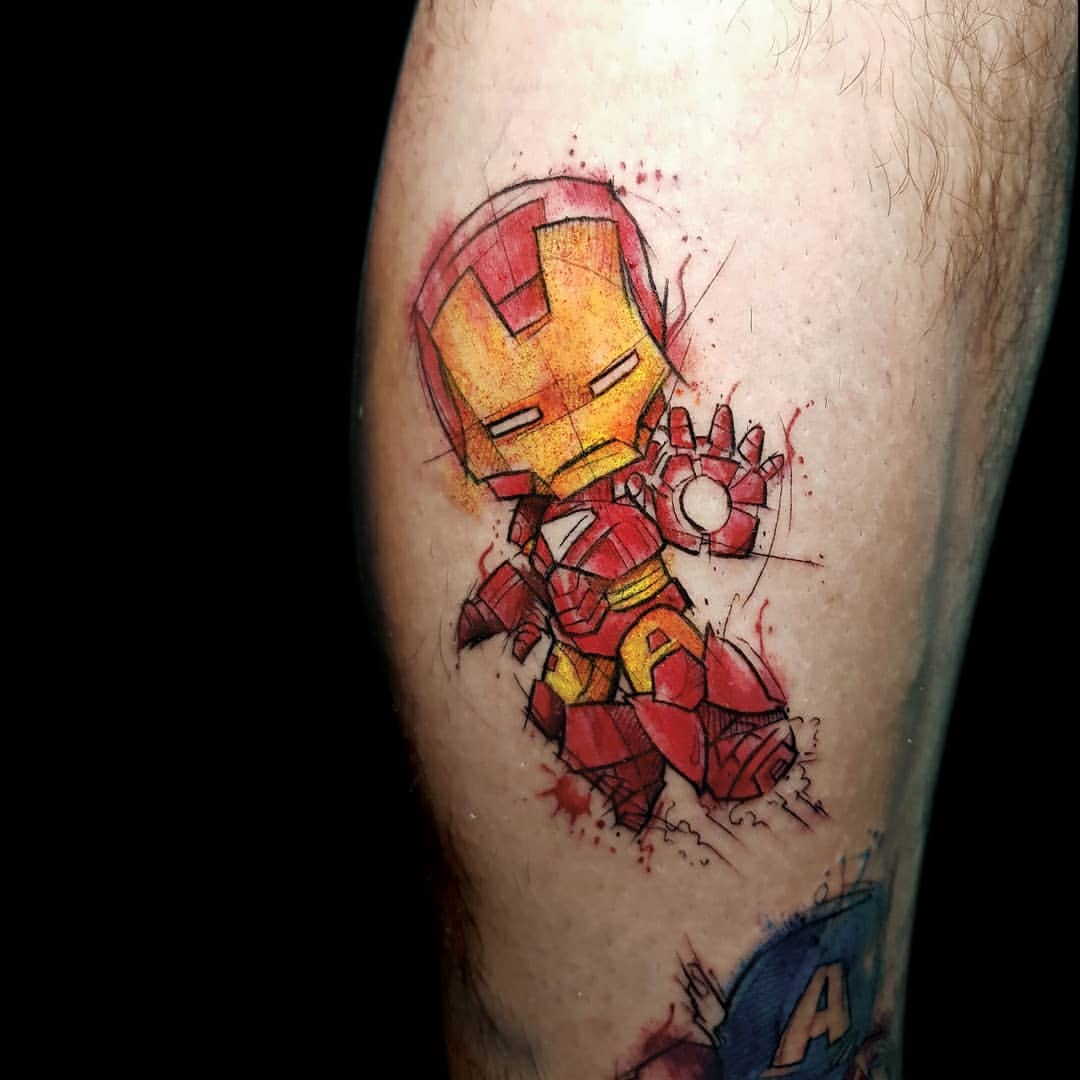 26 Powerful Avenger Tattoos To Help You Save The Universe