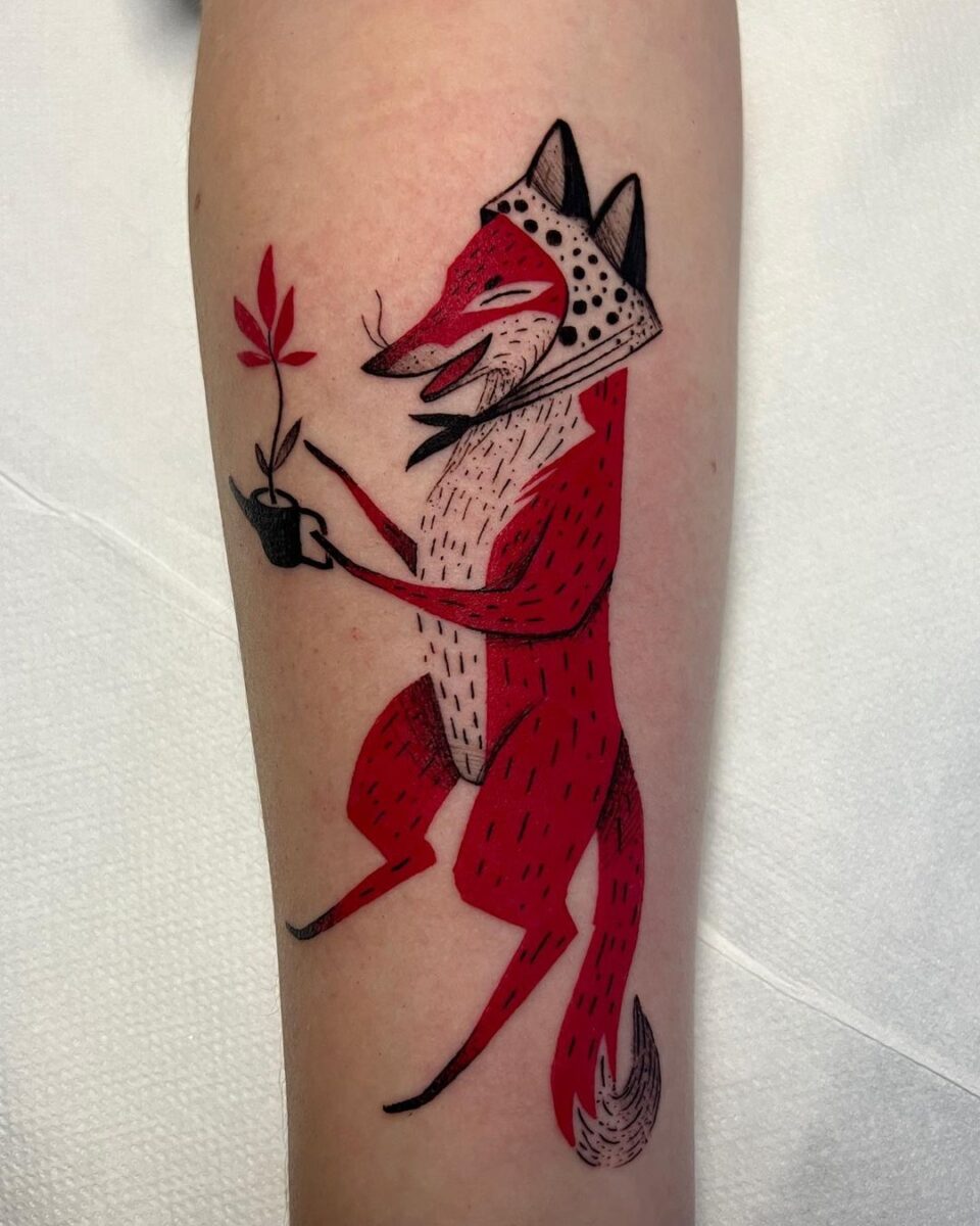 28 Fox Tattoo Ideas For Your Curious And Cunning Spirit