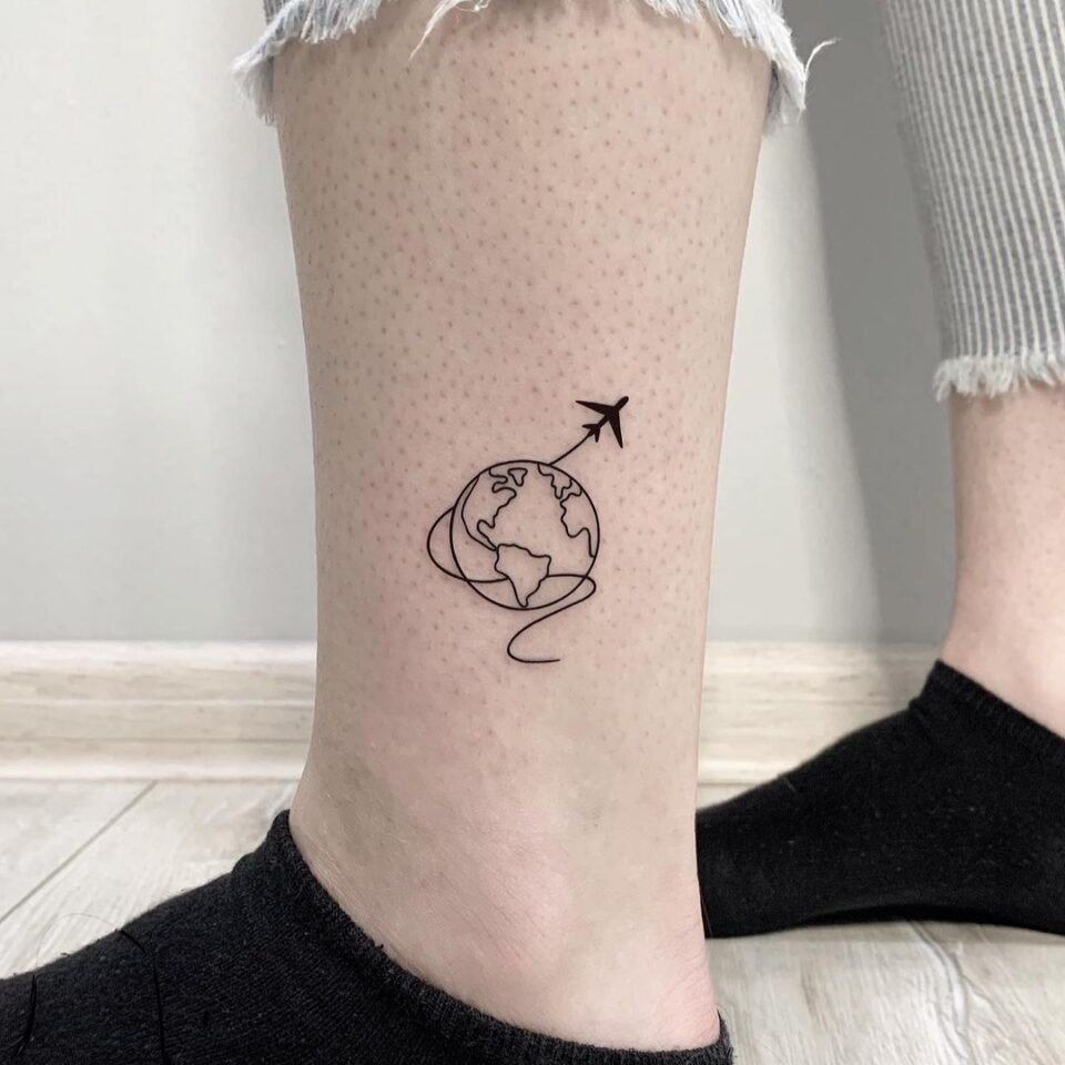 23 Earth Tattoo Ideas For The Lovers Of Our Only Home
