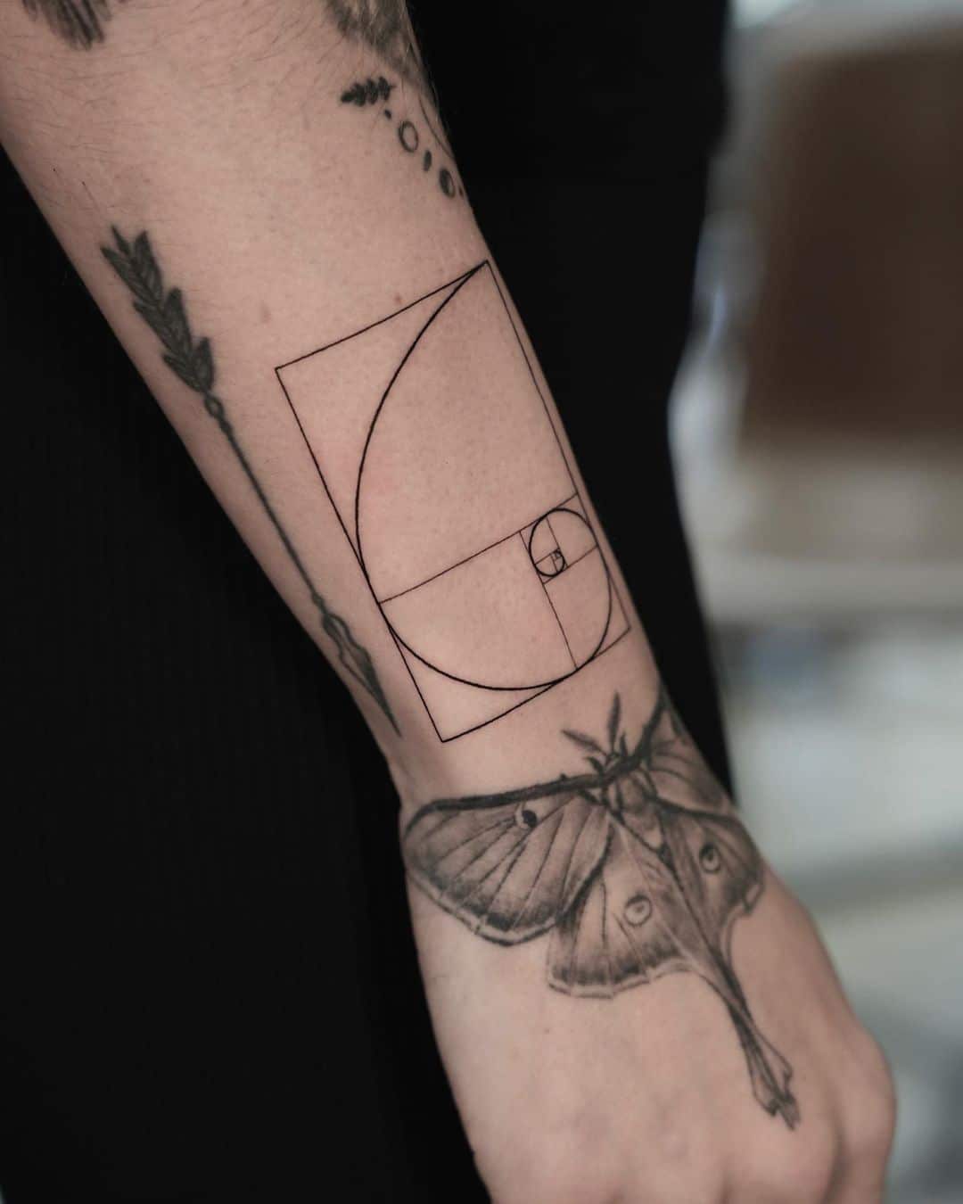 23 Fascinating Fibonacci Tattoos That'll Hit The Mark