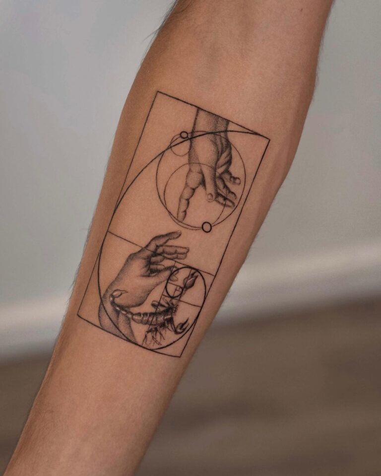 23 Fascinating Fibonacci Tattoos That'll Hit The Mark