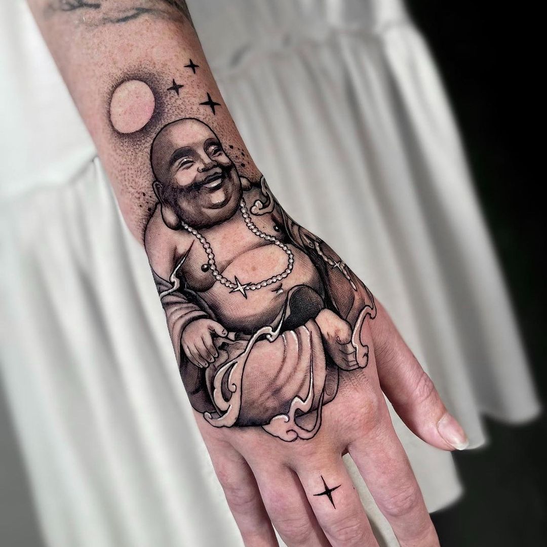 23 Brilliant Buddha Tattoos That'll Bring You Peace