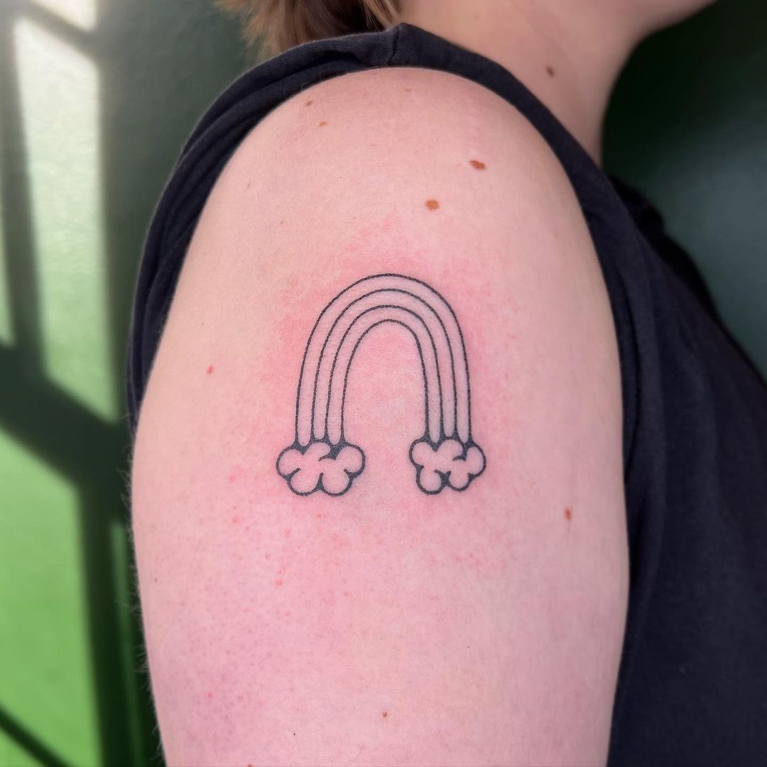 23 Radiant Rainbow Tattoo Ideas That'll Color You Impressed