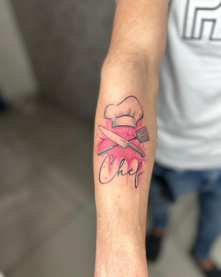 25 Delicious Chef Tattoos To Spice Up Your Ink Collection