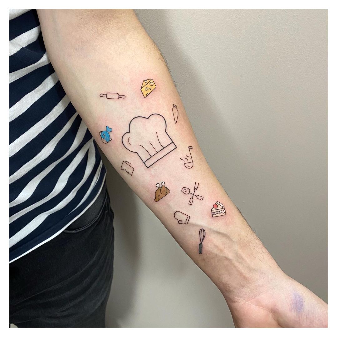 25 Delicious Chef Tattoos To Spice Up Your Ink Collection