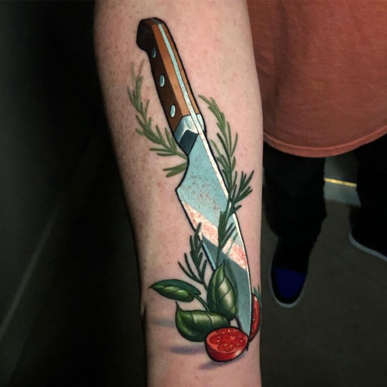 25 Delicious Chef Tattoos To Spice Up Your Ink Collection