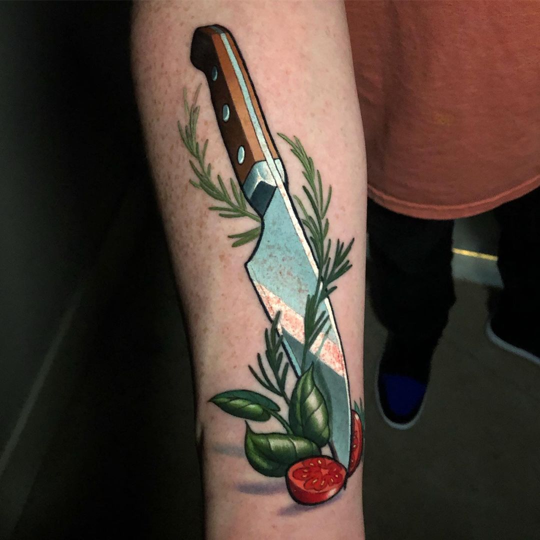 25 Delicious Chef Tattoos To Spice Up Your Ink Collection