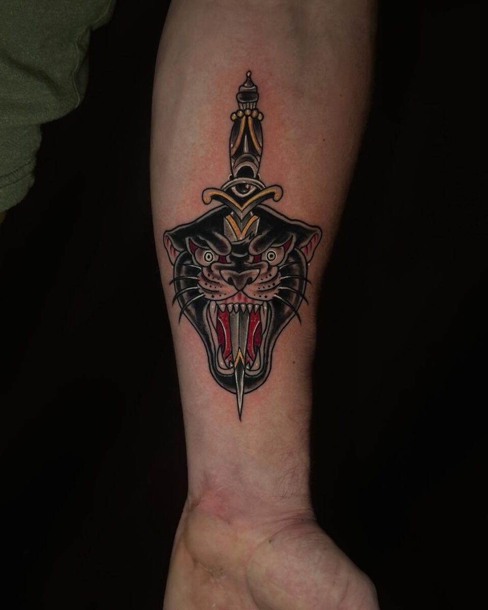 22 Panther Tattoo Ideas That Are Absolutely "Grrreat"