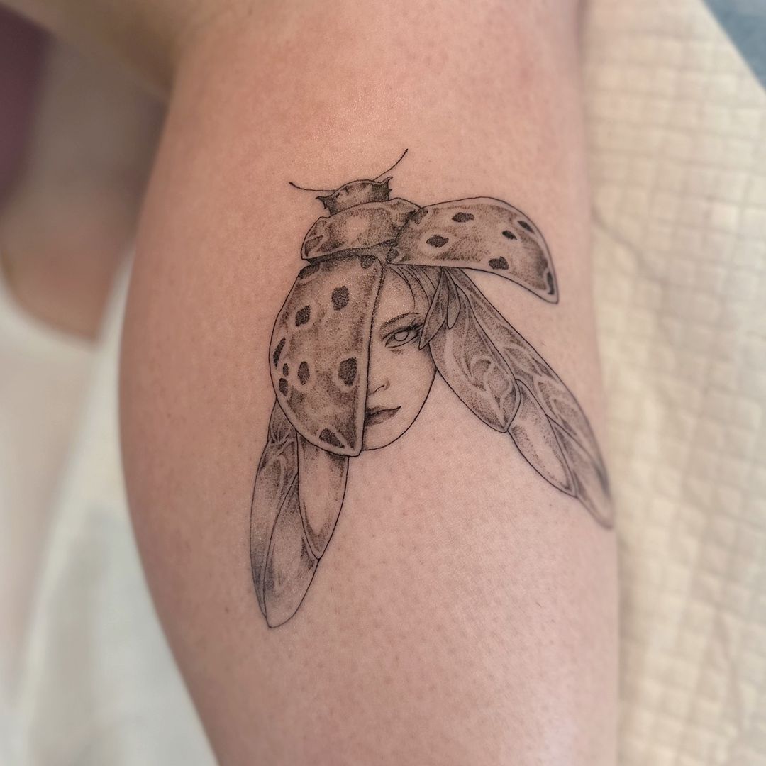 Ladybug Tattoo Meanings And 25 Irresistible "Inkspo" Ideas