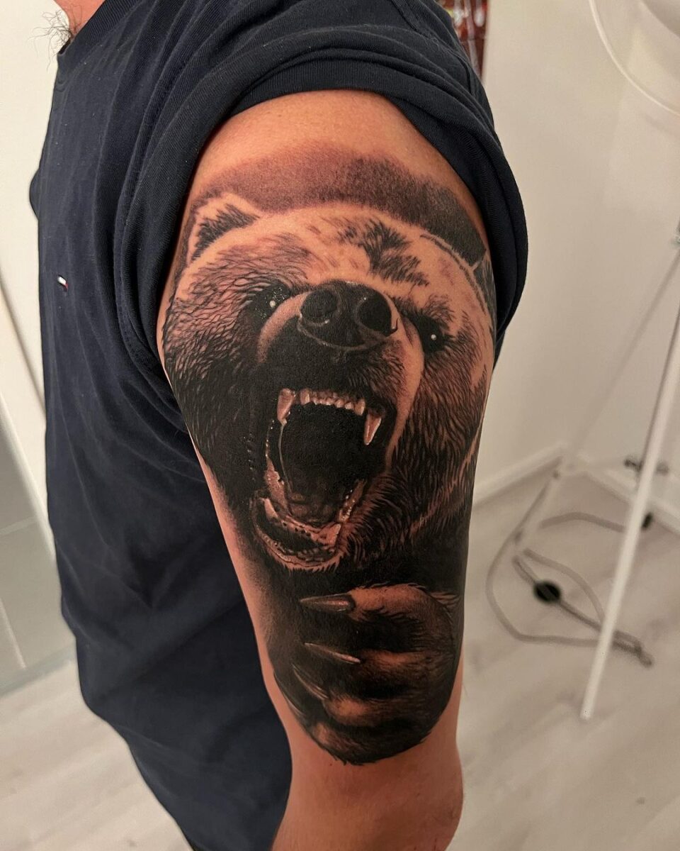 Unleash Your Inner Roar With These 24 Bold Bear Tattoo Ideas