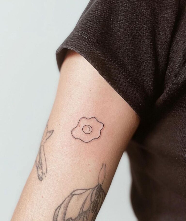 23 Exceptional Egg Tattoo Ideas That'll Crack You Up