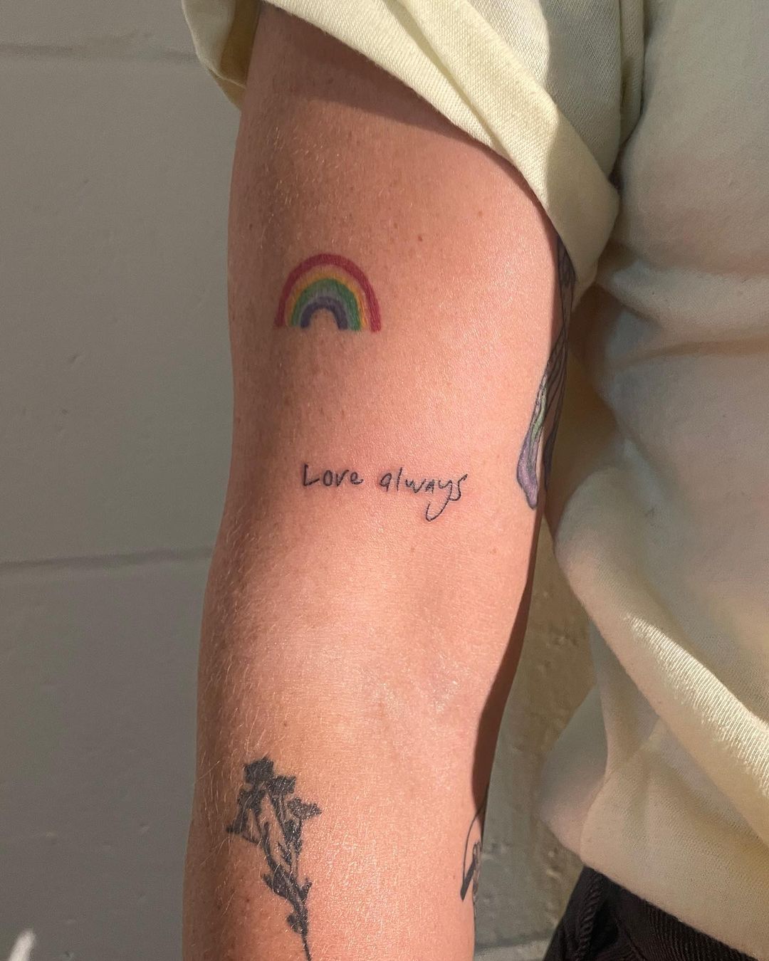 23 Radiant Rainbow Tattoo Ideas That'll Color You Impressed