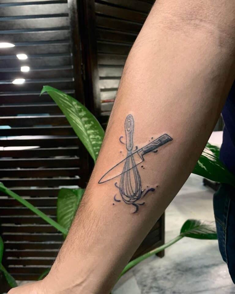 25 Delicious Chef Tattoos To Spice Up Your Ink Collection