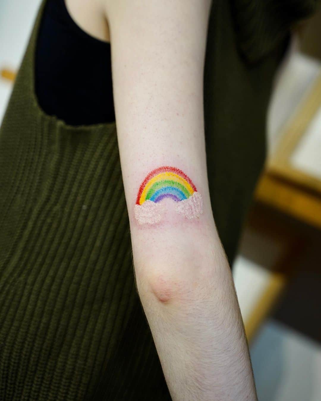 23 Radiant Rainbow Tattoo Ideas That'll Color You Impressed
